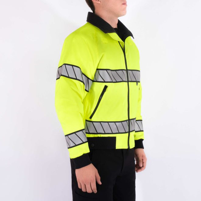 Blauer Hi-Vis Fleece Lined Bomber – Code-2 LLC