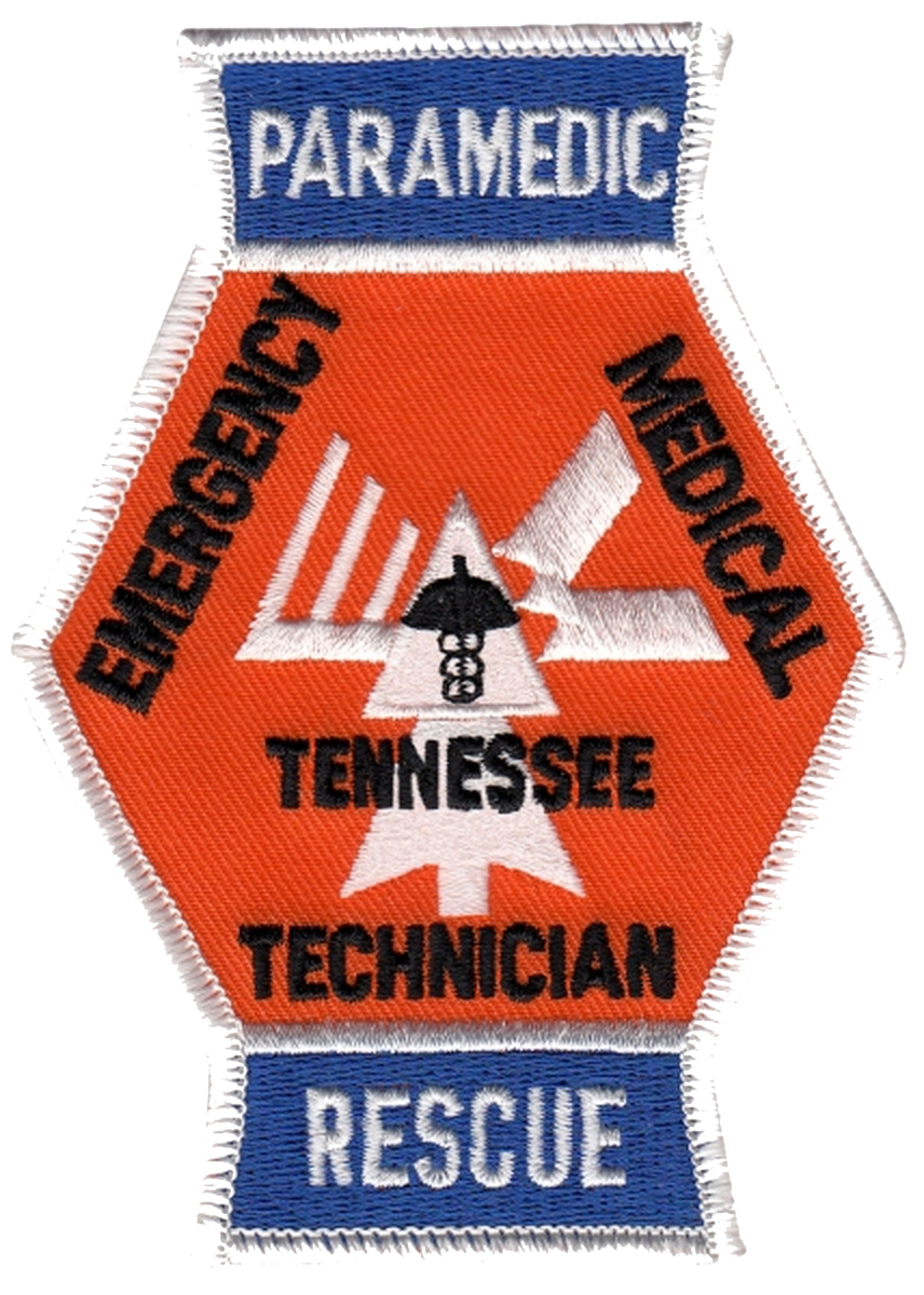 Tennessee - Paramedic Rescue Patch – Code-2 LLC