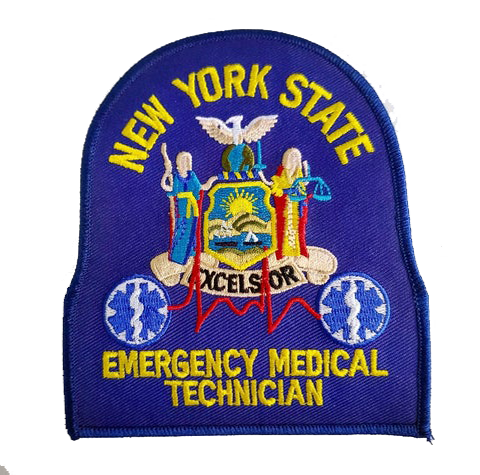 New York State, EMT Patch - Royal Blue – Code-2 LLC