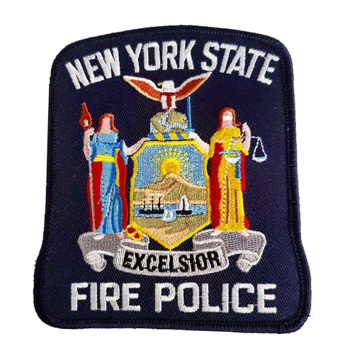 New York State Fire Police Patch- Navy – Code-2 LLC