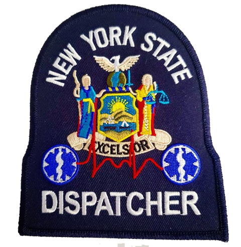 New York State Dispatcher Patch- Navy – Code-2 LLC