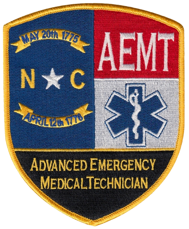 North Carolina - Advanced EMT Patch – Code-2 LLC