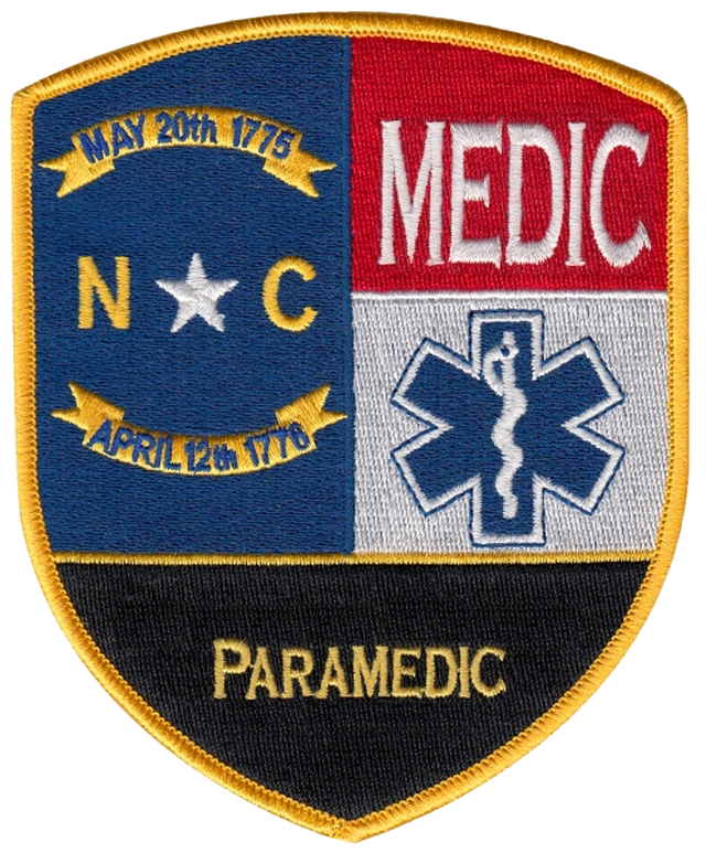 North Carolina - Paramedic Patch – Code-2 LLC