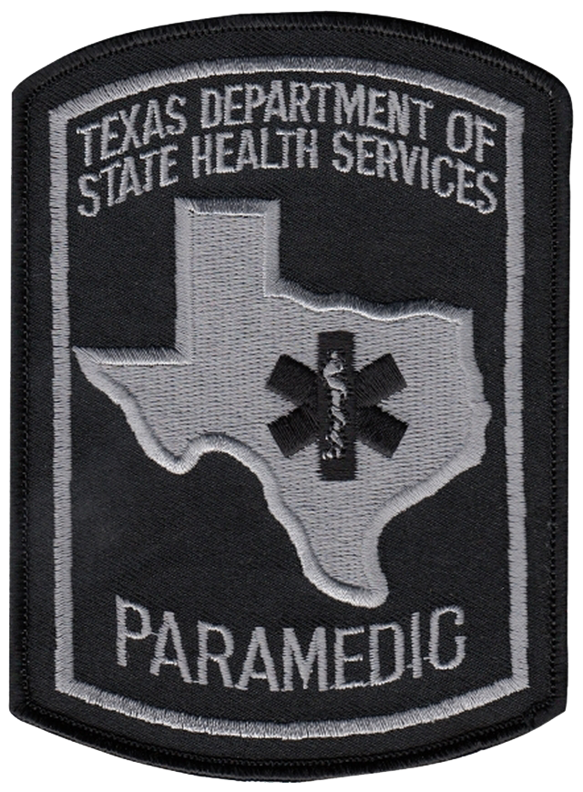 Texas - Subdued Paramedic Patch – Code-2 LLC